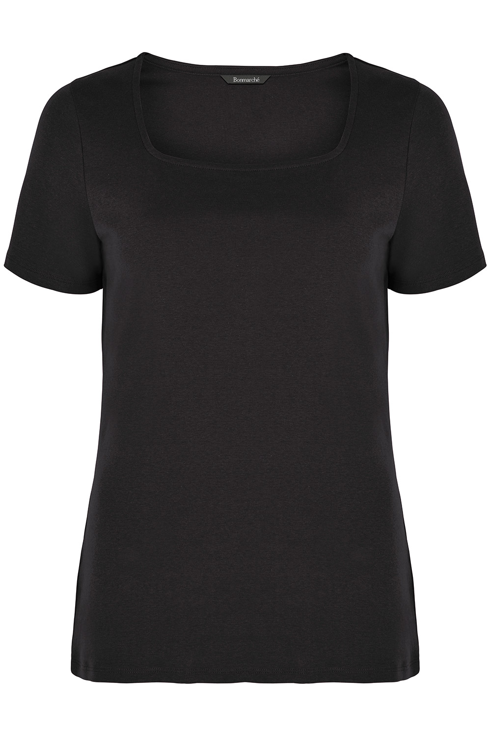 Square Neck Basic T-shirt